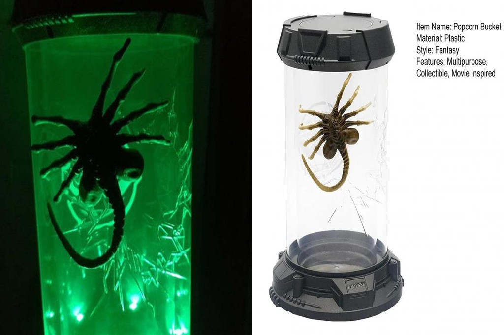 ag Movie-themed Popcorn Holder Alien Movie Fan Collectible Alien ...