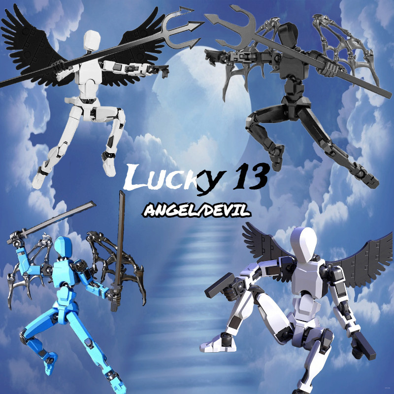 Dummy 13 Action Figure 3d Printed Toys Multi Jointed Movable Robot ...