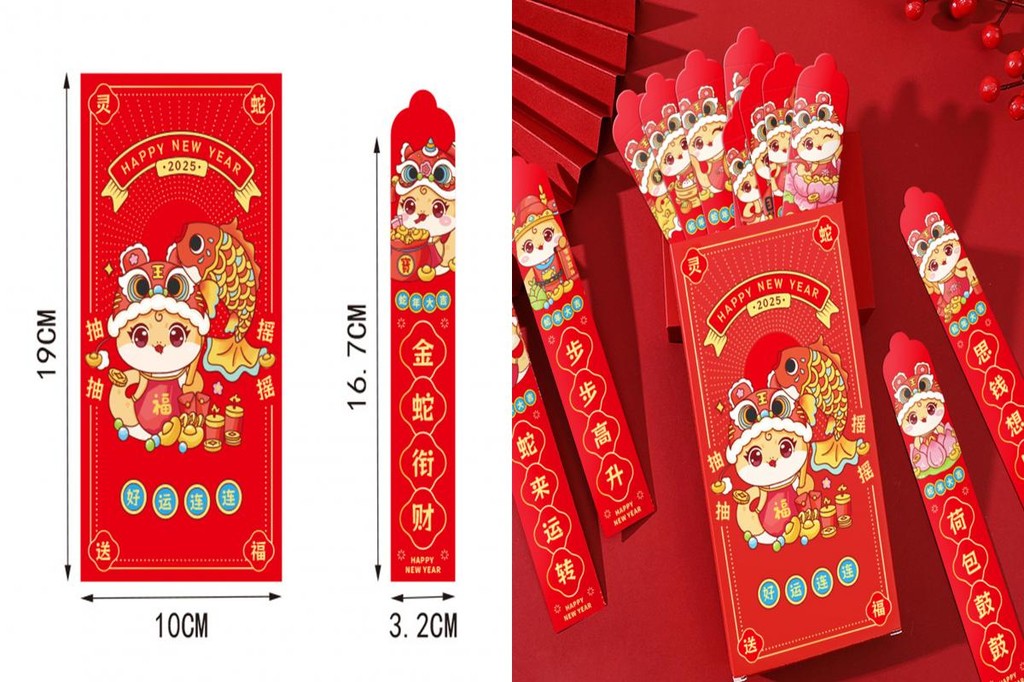 [Ready Stock] Chinese New Year Red Envelope Set Festive Red Envelope ...
