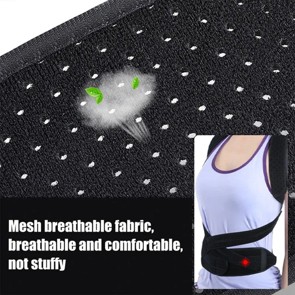 Adjustable Posture Corrector Back Supportfor Hunched Back Kyphosis and ...