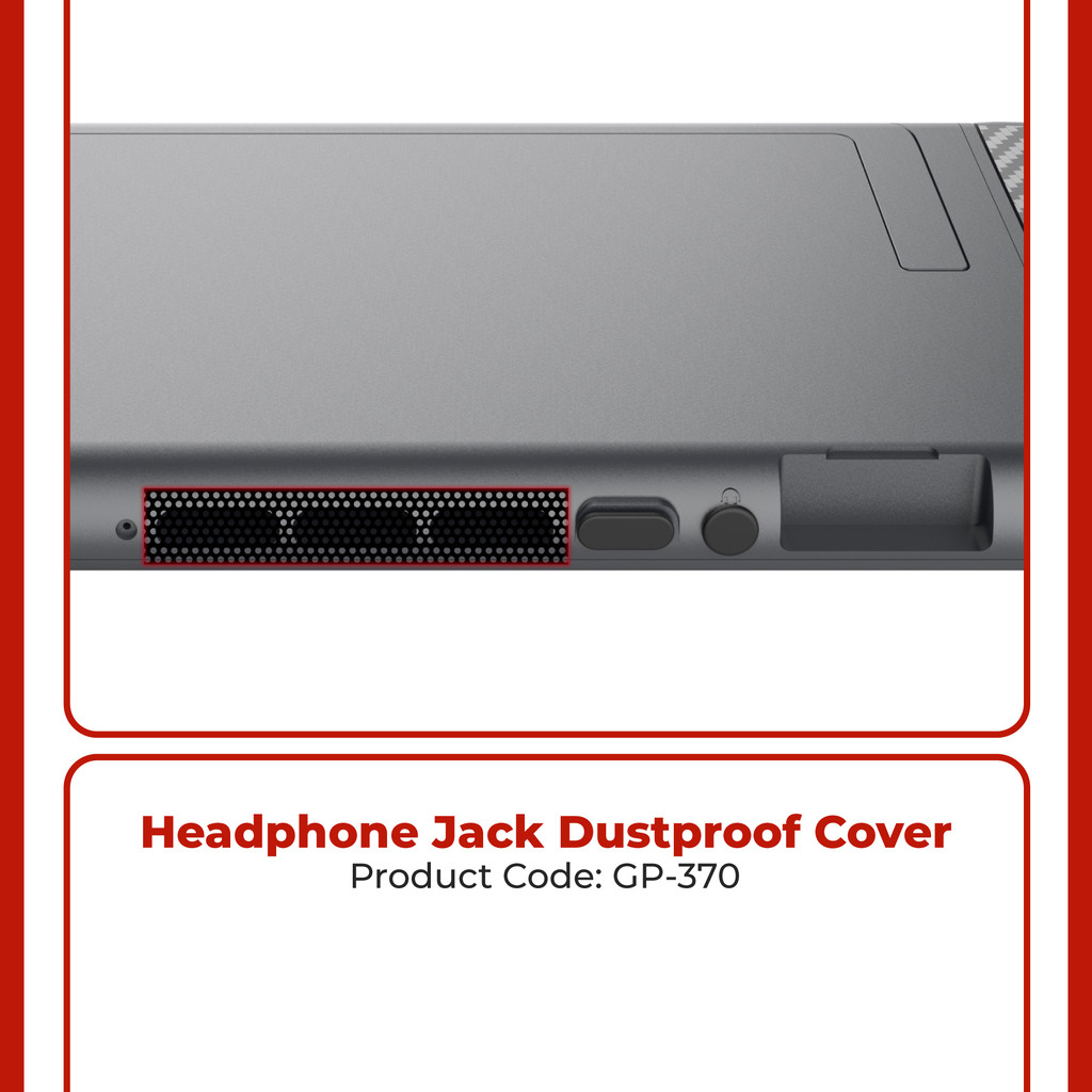 PGTECH Dustproof Plug Kit for Nintendo Switch 2 USB Cover + Thumb Grip + Mesh Filter GP-370 ...