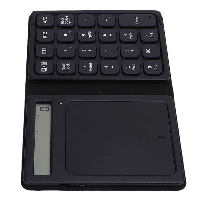 Wireless Numeric Keypad Bluetooth Number Pad Easy Control Calculator ...