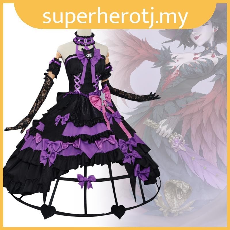 Sanrio Stylish Cheerleader Cosplay Costume With Accessories And Wig ...