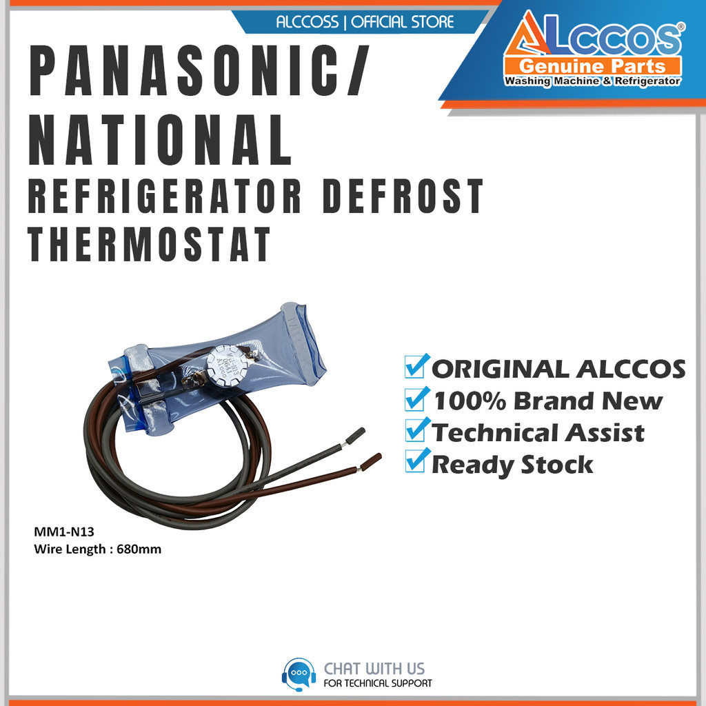 PANASONIC | NATIONAL MMI-N13 Defrost Thermostat Thermofuse Termostat ...