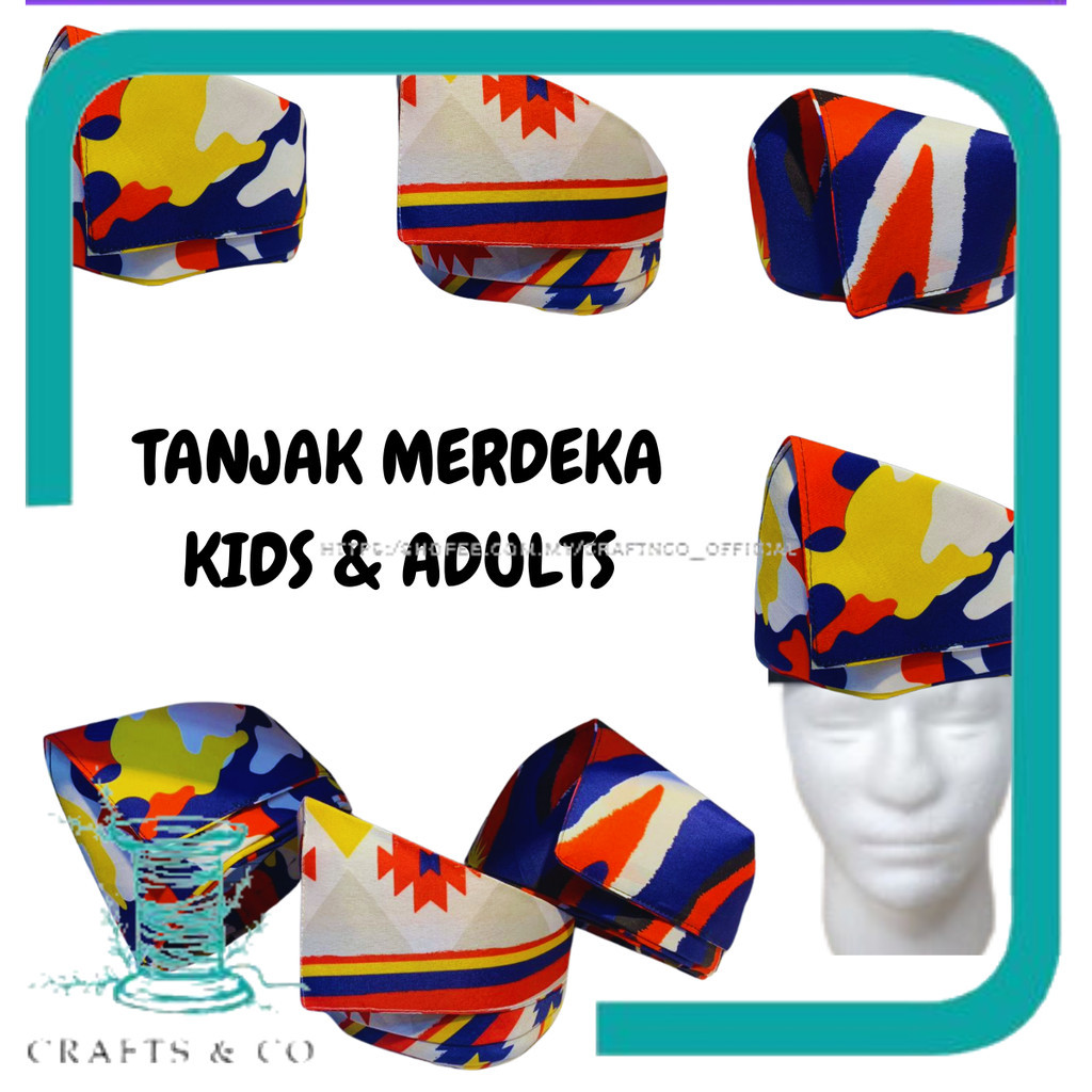 1PCS TANJAK MERDEKA KANAK-KANAK HINGGA DEWASA / TENGKOLOK MERDEKA ...