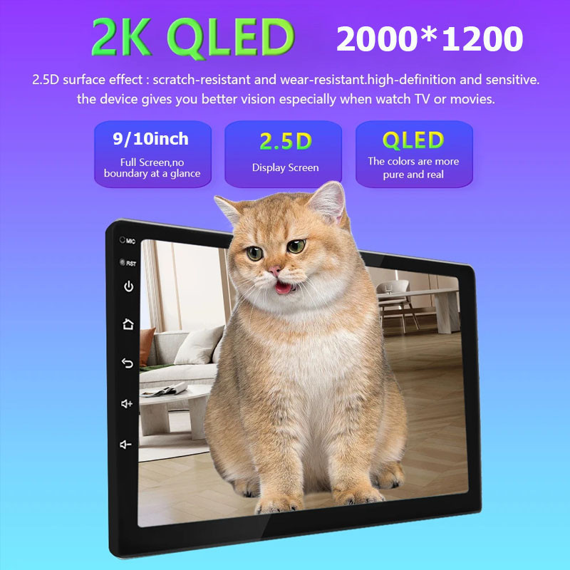 [ Topway Android 14 QLED 2K Screen ]Evean 2K Car Android Player 9 ...