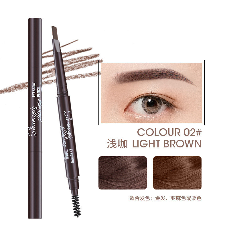 Long Lasting Eyebrow Pencil Makeup Tint Natural Eyebrow Waterproof ...