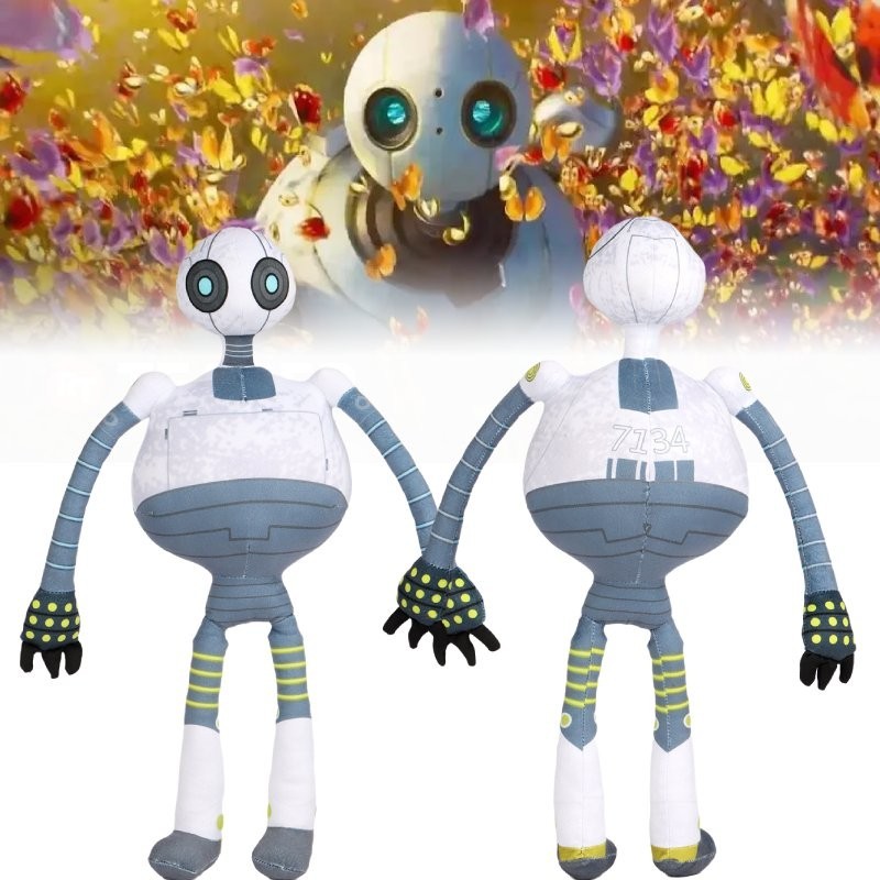 Collectible Wild Robot Plush Toy Roz Featuring Delightful Design And ...