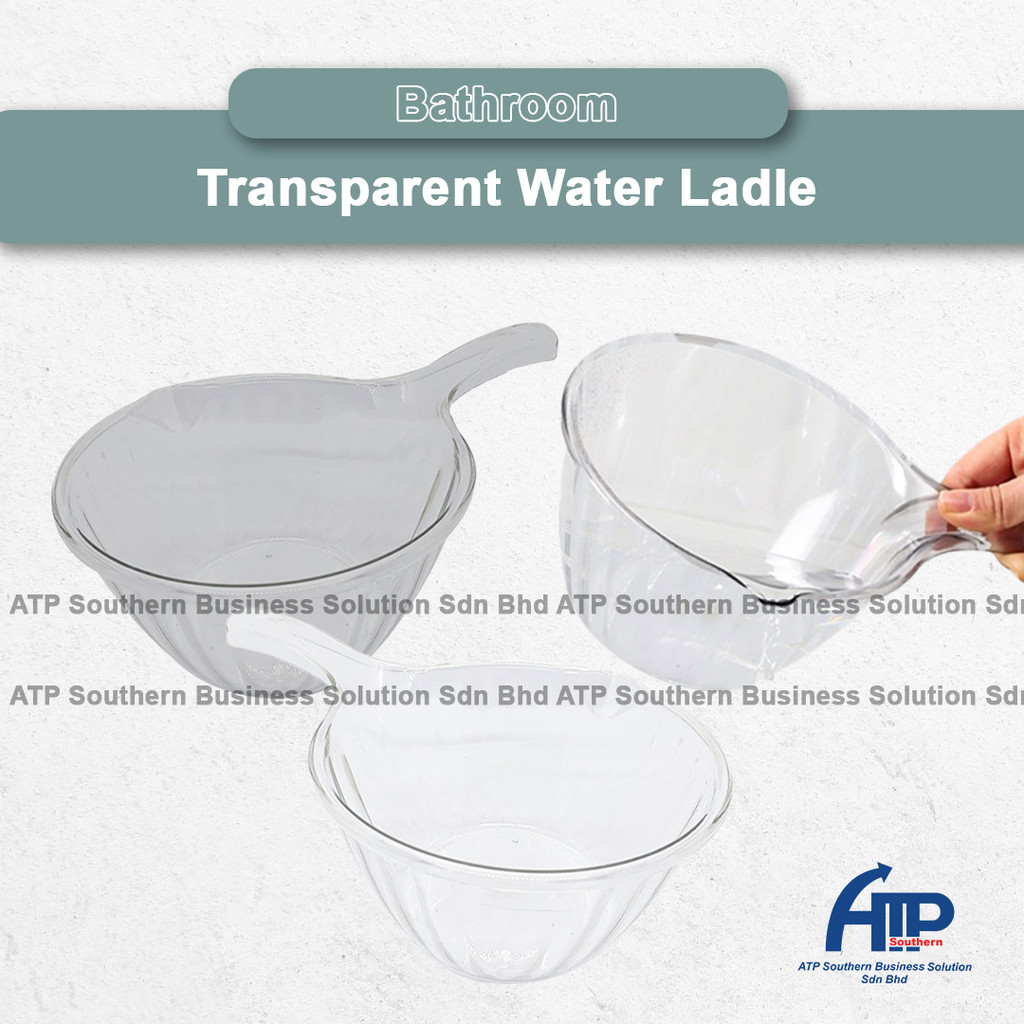 Transparent Water Ladle Water Dipper Thickened Plastic Water Scoop ...
