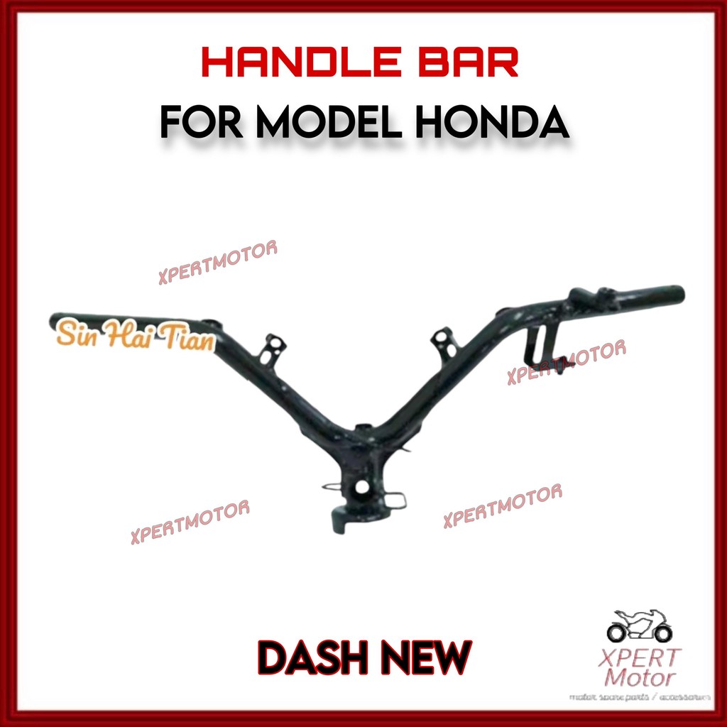 HANDLE BAR Honda DASH NEW FI HANDLE BAR ASSY HANDLE COMPLETE | Shopee ...