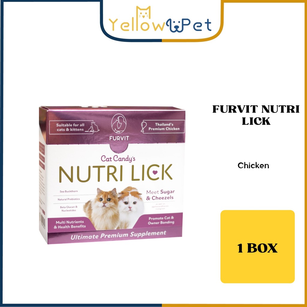 Furvit Cat Candy's Nutri Lick 200g (5gx40sachet) | Shopee Malaysia