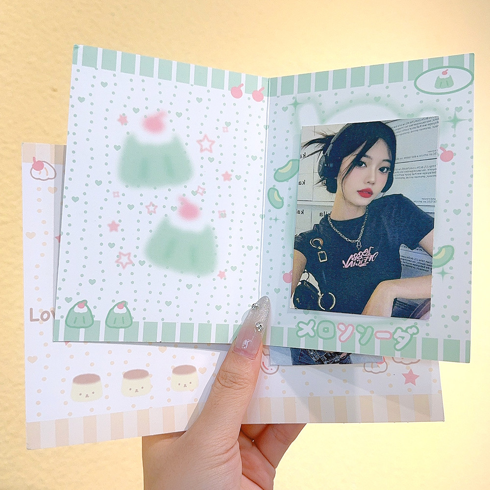 10 Pcs/Pack Korean Style Kpop Photo Card Back Packaging Card Set Album ...