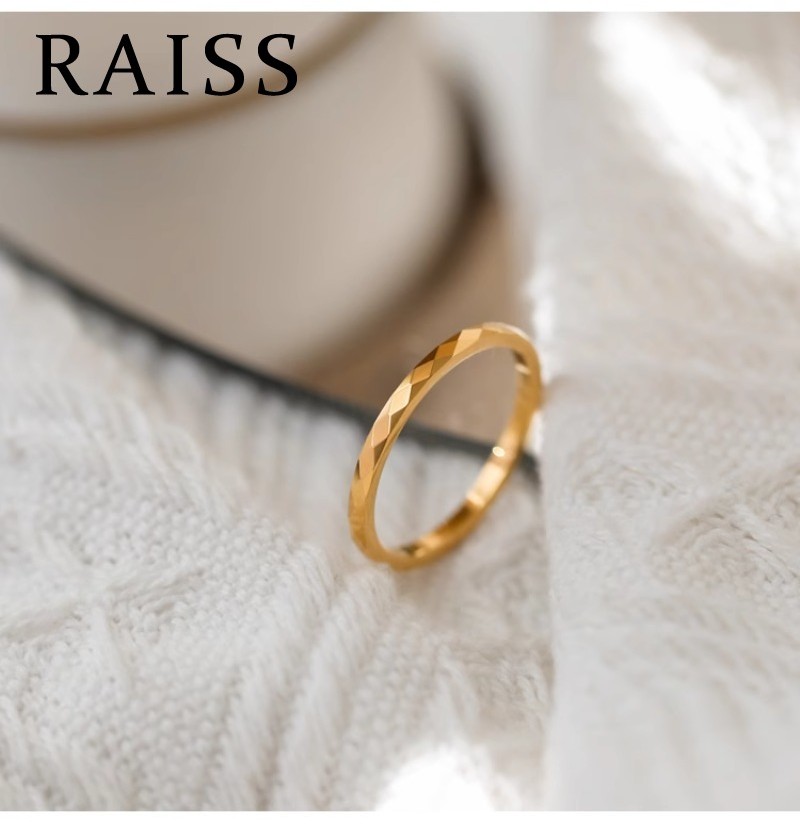 Exquisite and Sparkling Multi Cut Angular Ring for Women, Simple Ins ...