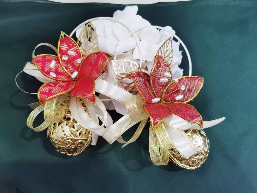 (KB804) BUNGA SONGKET LILY TELUR GANTUNG | Shopee Malaysia