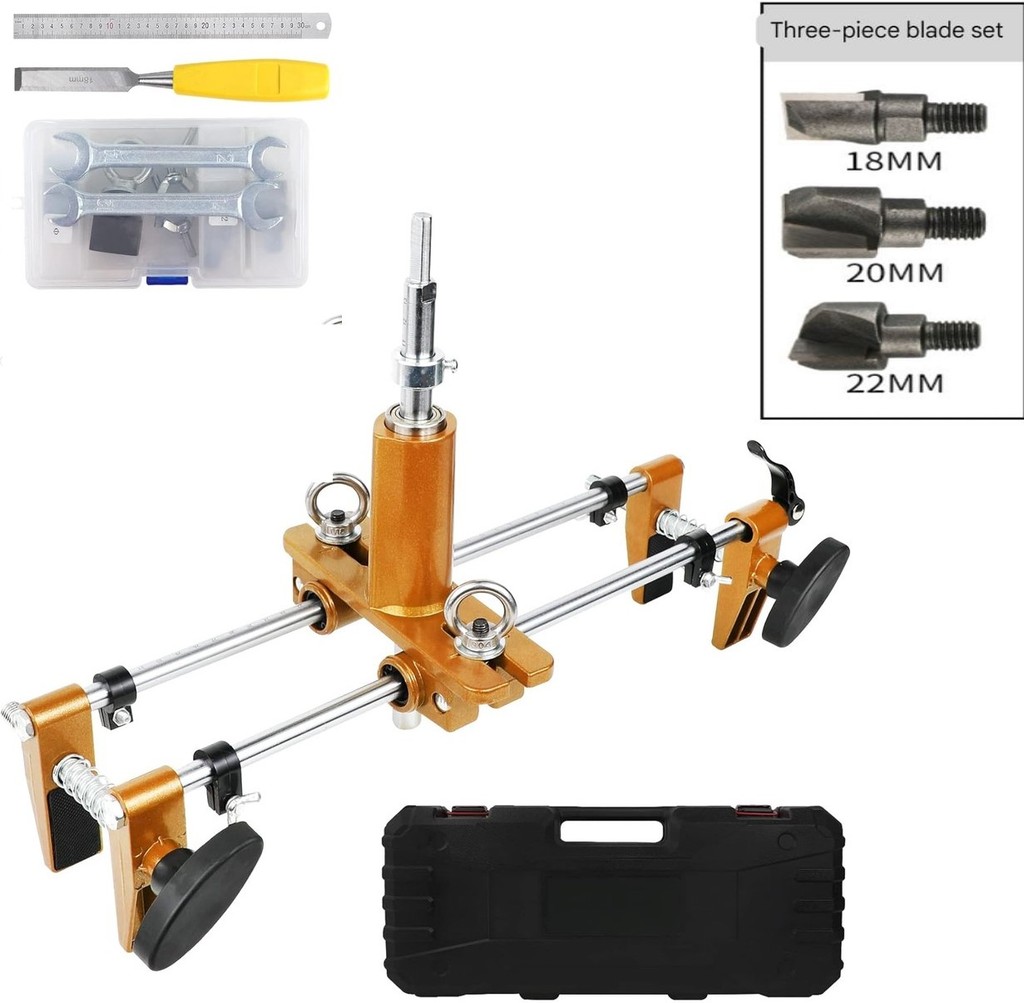 Solid Wood Door Slotting Tool Woodworking Lock Hole Special Tool Door ...