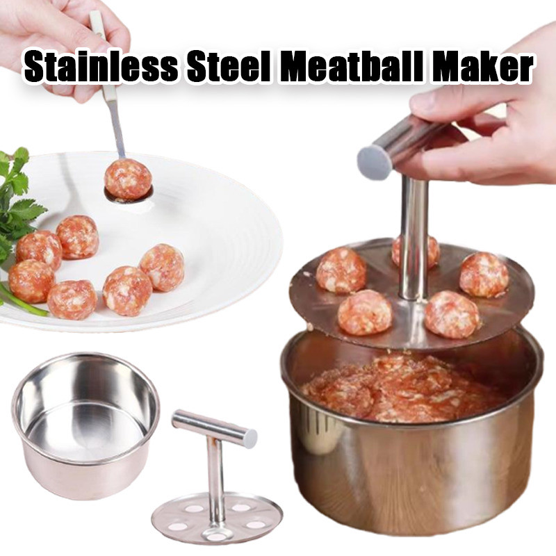 Stainless Steel Meatball Maker Meatball And Shrimp Ball Maker Kitchen ...