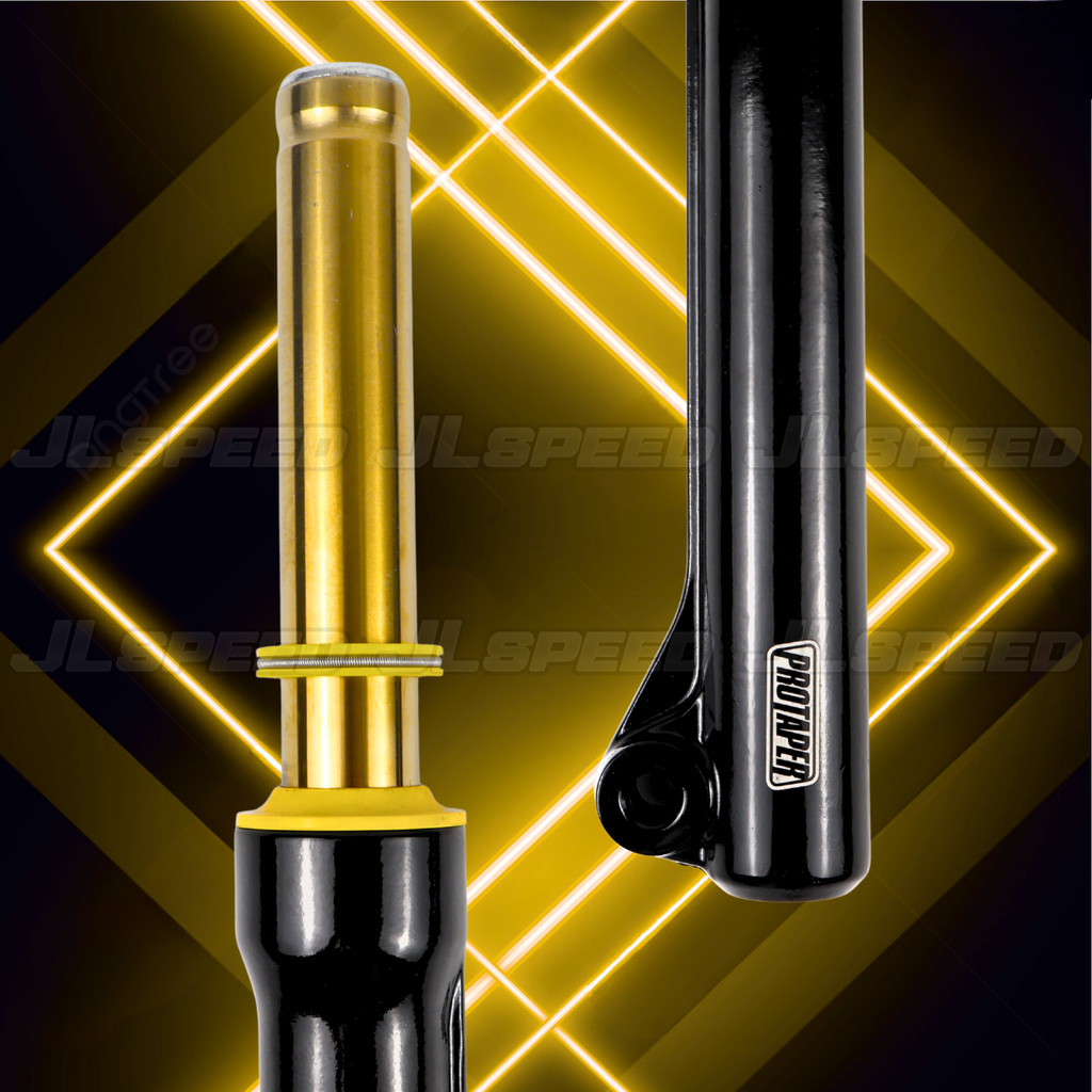 PROTAPER V2 Kilat Black Front Fork Gold Fork Depan Lower 1.5 Inch WAVE ...