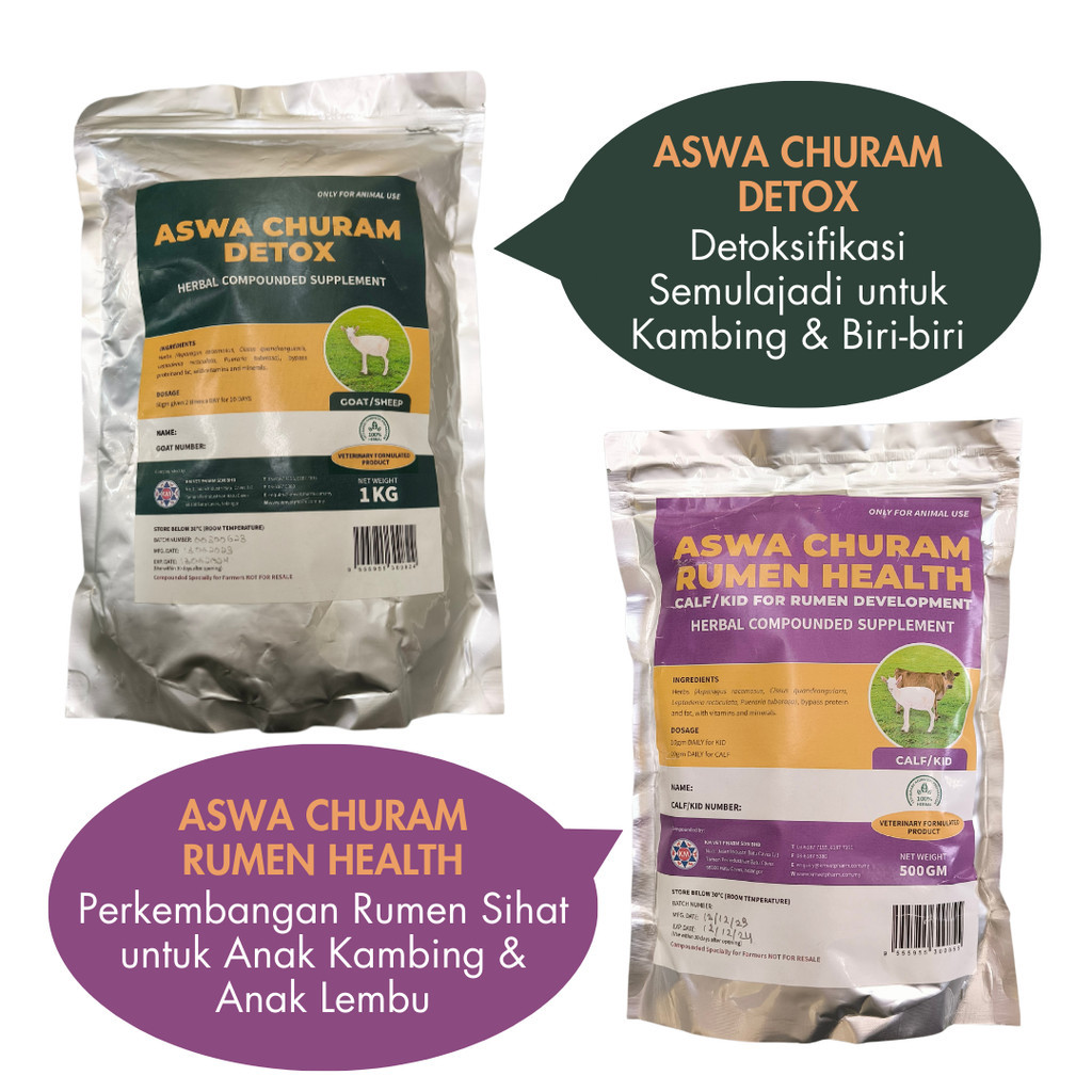 [CLEARANCE] ASWA CHURAM DETOX | ASWA CHURAM RUMEN HEALTH | SUPLEMEN ...