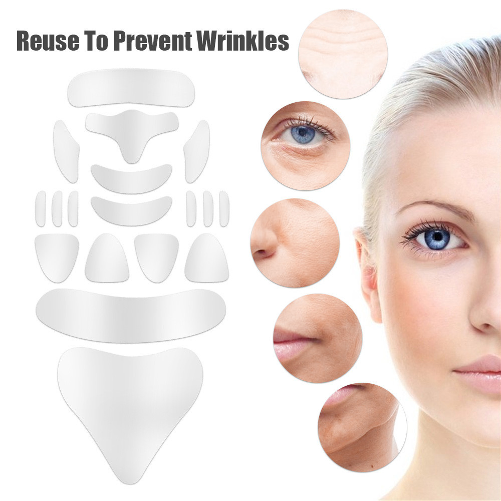 Salorie Silicone Improve Wrinkle Facial Lifting Sticker Eye Forehead ...