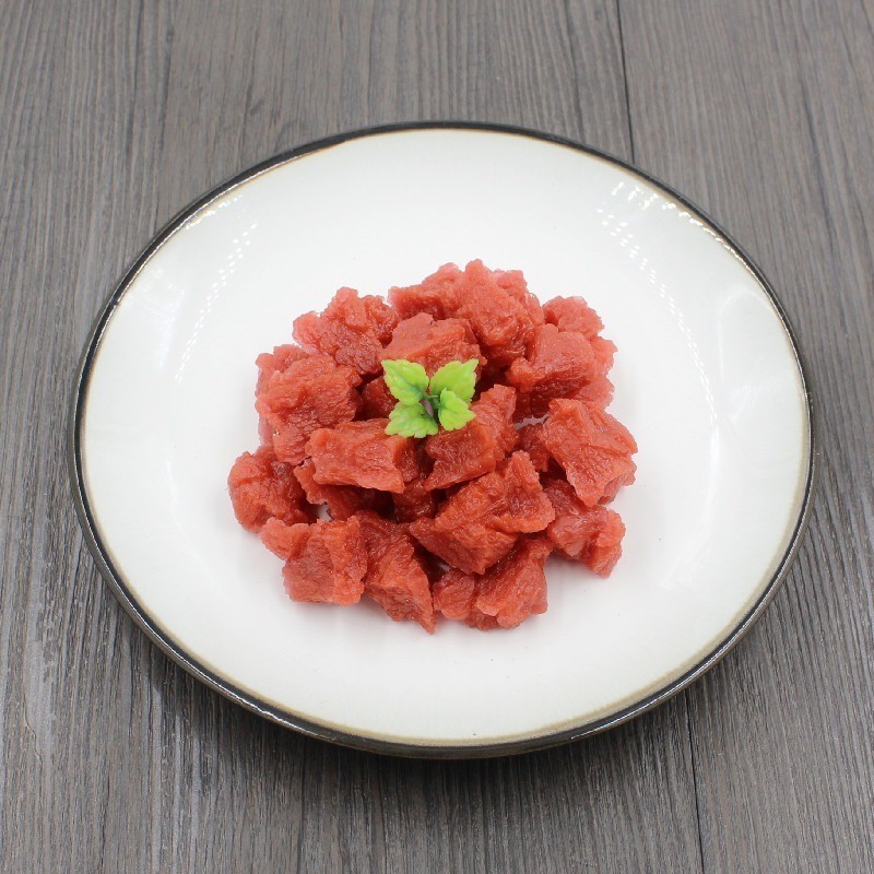 Artifical Beef Chunks Model Raw Fresh Beef Brisket Fake Meat Model for ...