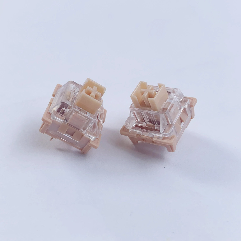 Outemu Milk Tea Switch Tactile Mechanical keyboard 3-Pin Hot Swappable ...
