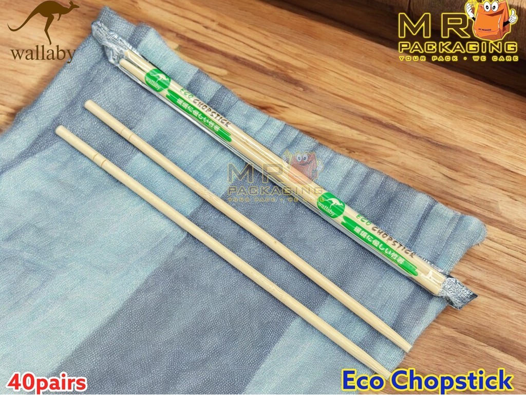 Bamboo Chopstick [ 40pairs ] Hygienic Economy Chopstick - Disposable ...