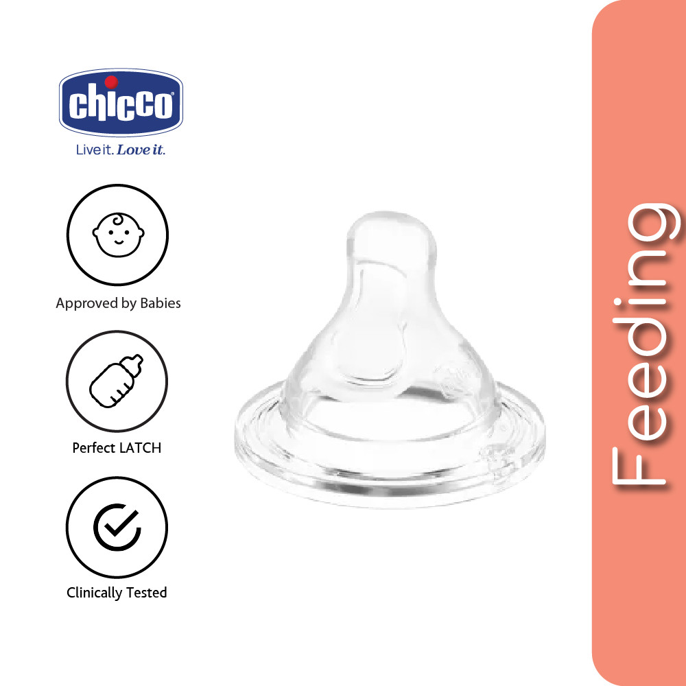 Chicco Perfect5/Perfect 5 Teats Silicone (2 Pcs/Pack) | Shopee Malaysia