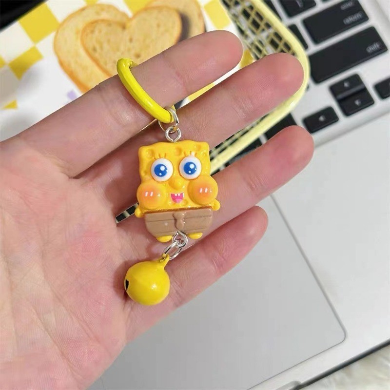 [Magpie] Small card bell couple SpongeBob SquarePants Patrick Star ...