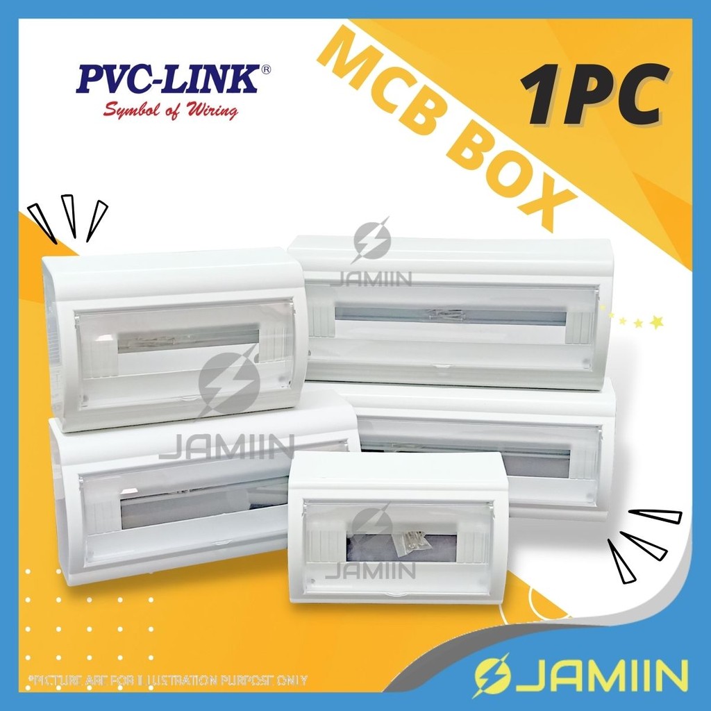 HEAVY DUTY PVC LINK MCB Box Circuit Breaker Box Miniature Circuit ...