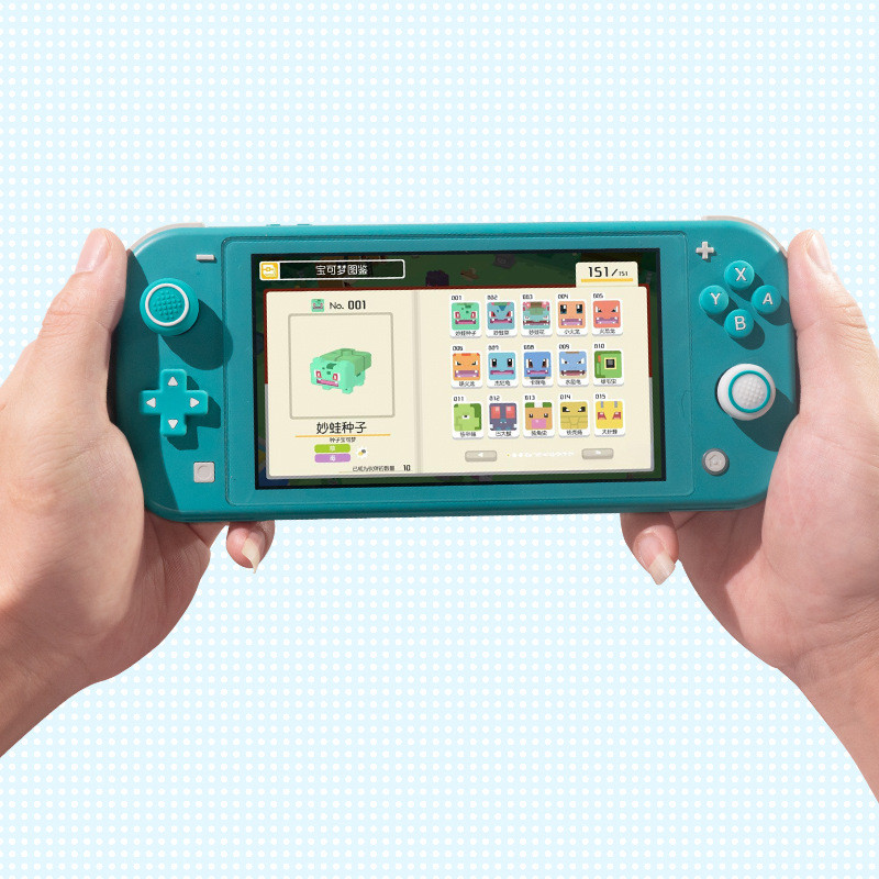 Nintendo Switch Lite Silicone Button Paste Lite Joystick Cap Cross ...