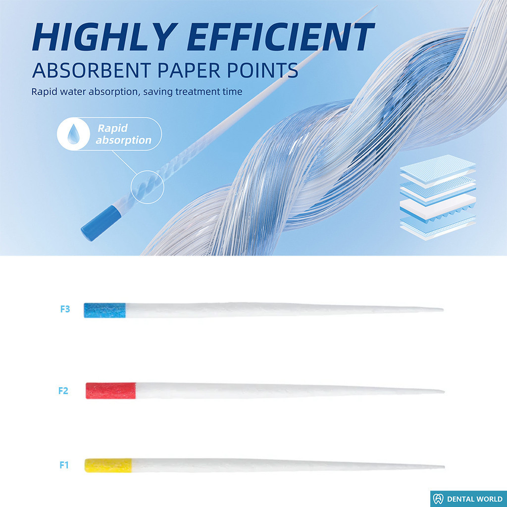 1 Box Dental Absorbent Paper Points/Gutta percha points F1-F3 for ...