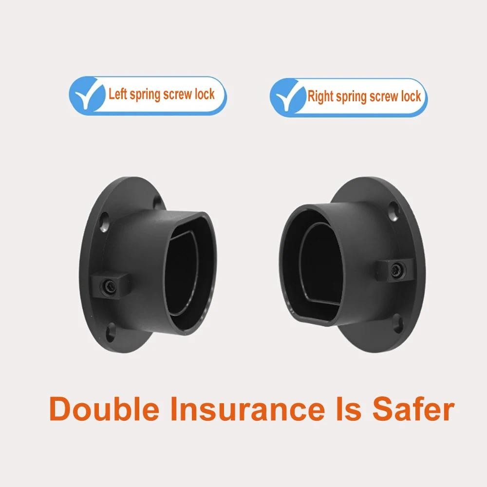 Type 2 EV Charger Cable Holder Eletric Car EVSE Dummy Socket For IEC ...