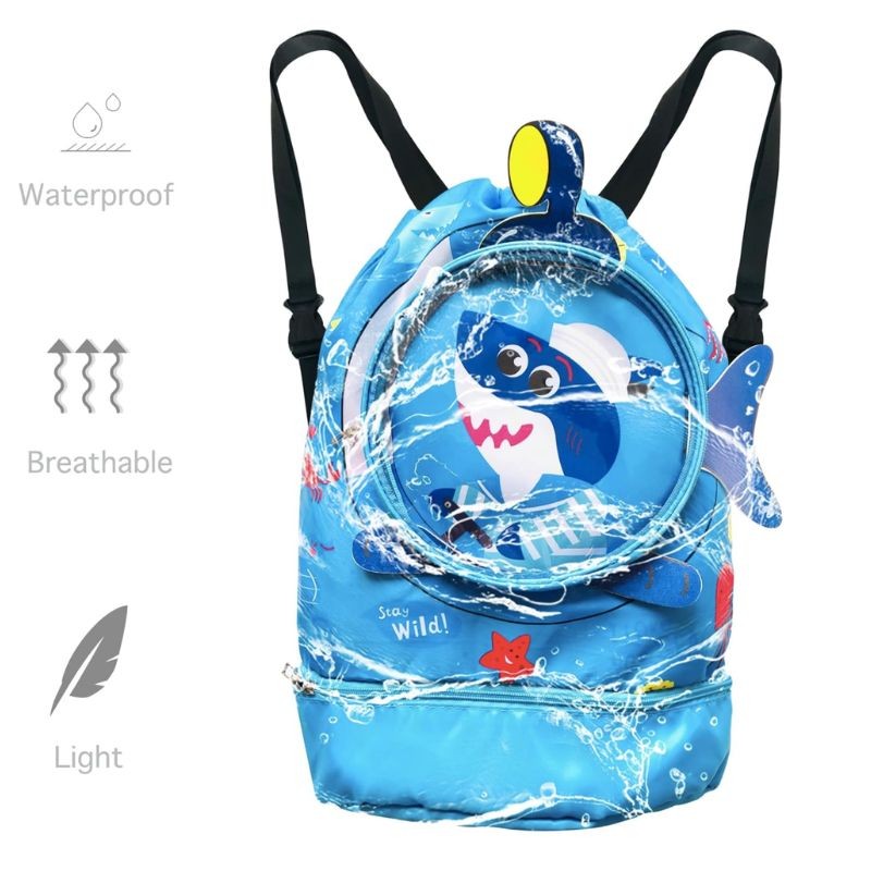 CTD Swimming Bag Children Swimming Backpack Waterproof Sports Backpack ...