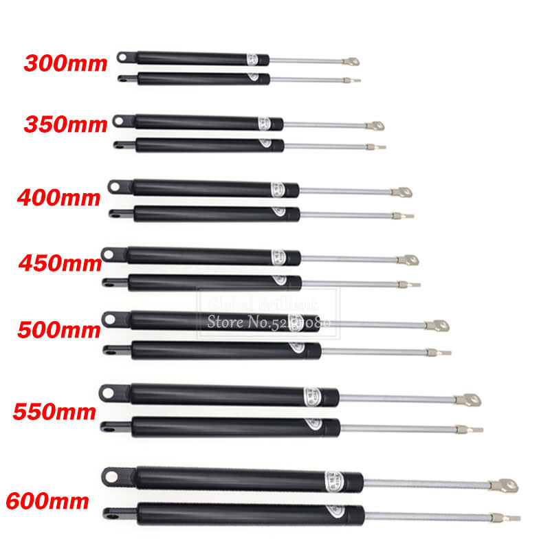 2pcs 300-600mm 400N Car Gas Struts Bonnet Hood Trunk Tailgate Shock ...