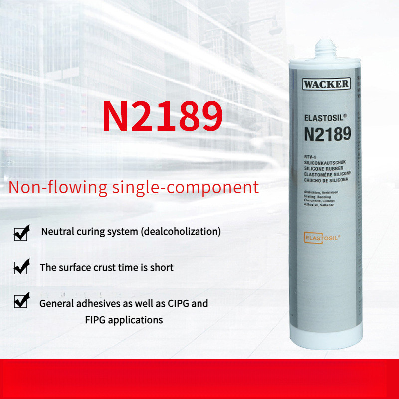 WACKER N2189 Sealant Black Non-Flow Single Component Silicone Rubber ...