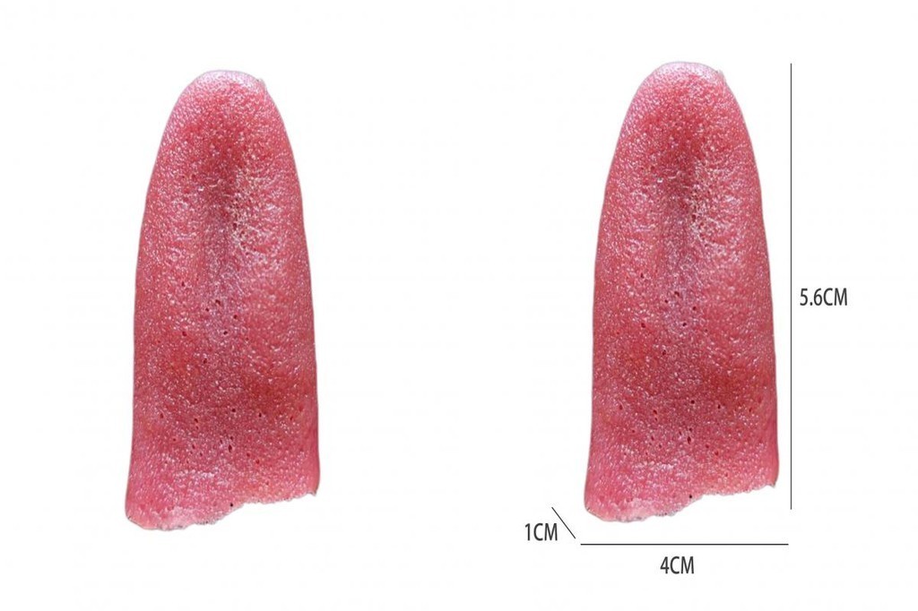 Lingoer| Artificial Tongue Magic Trick Halloween Fake Tongue Realistic ...