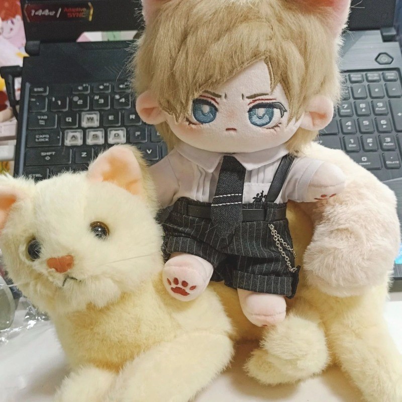 20CM Doll RESIDENT EVIL 2 Leon Scott Kennedy Plushie Plush Doll Cotton ...