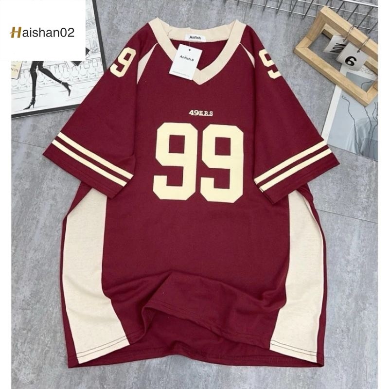 Number 99 Dry T-Shirt Standard Sublimation Jersey custom name baju ...