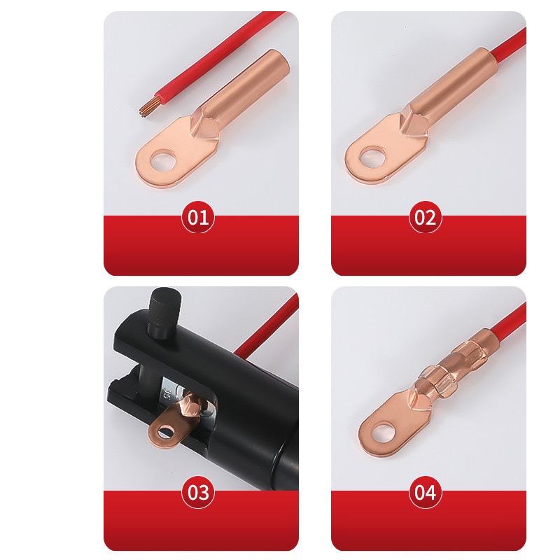 Wire Crimp Connector Car Auto Copper Terminal Block DT-10/16/25/35/50 ...