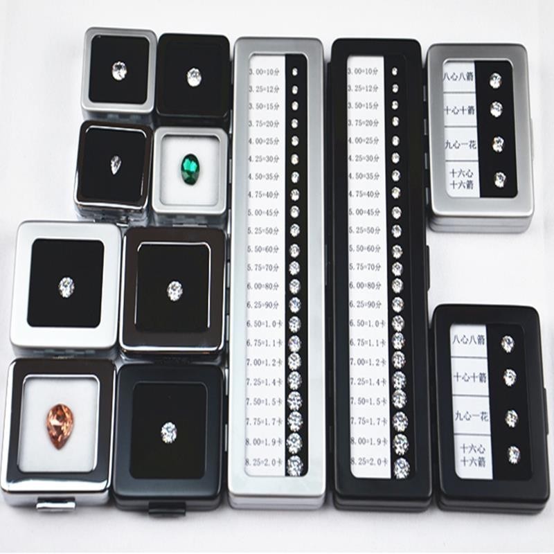 Jewelry Display Box bare stone box gem Jewel Box display box Gem ...