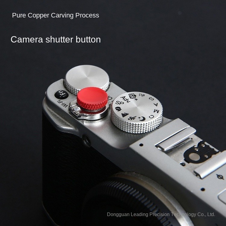 The pure copper shutter button of the camera is suitable for most ...