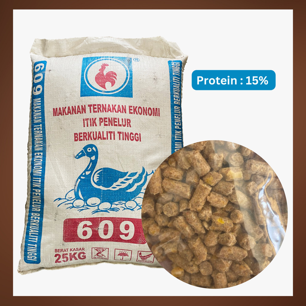 [25KG] [609] Dedak Makanan Itik Penelur Ekonomi | Dedak Itik|Itik Telur ...