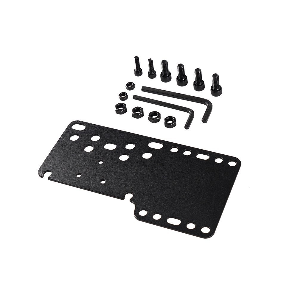 PC USB Handbrake Plate Drift Adapter Board Desk Mount Bracket Plate For ...