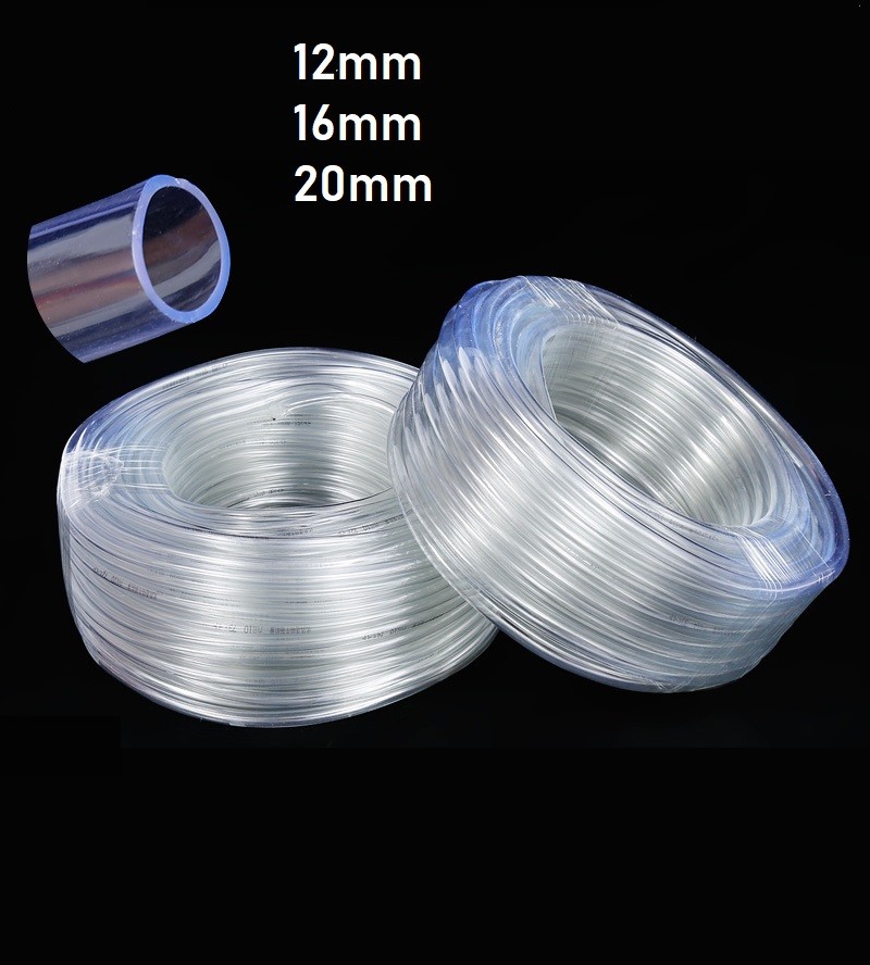 Garden Hose 12mm 16mm 20mm PVC Water Pipe Hose / Hos Getah Kebun ...