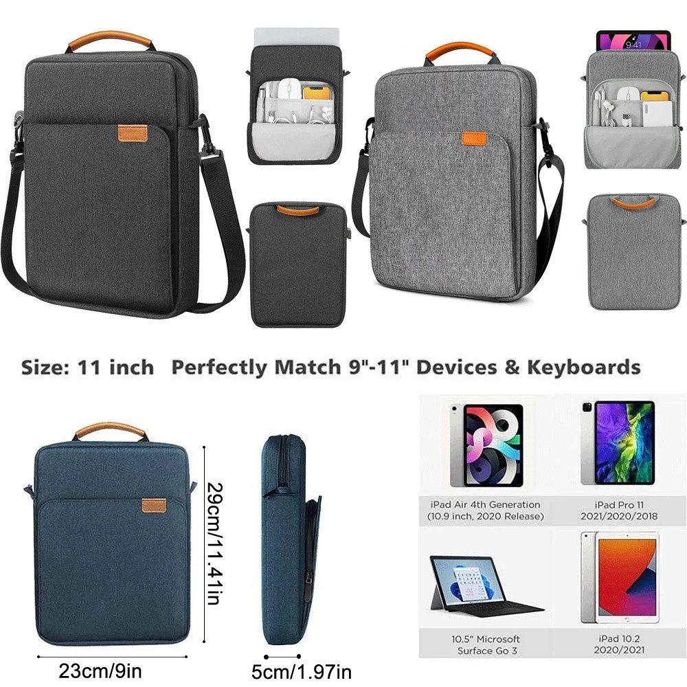 Tablet Bag Case for IPad Pro 11 13 2024 M4 Air 11 13 2024 M2 10th 9th ...