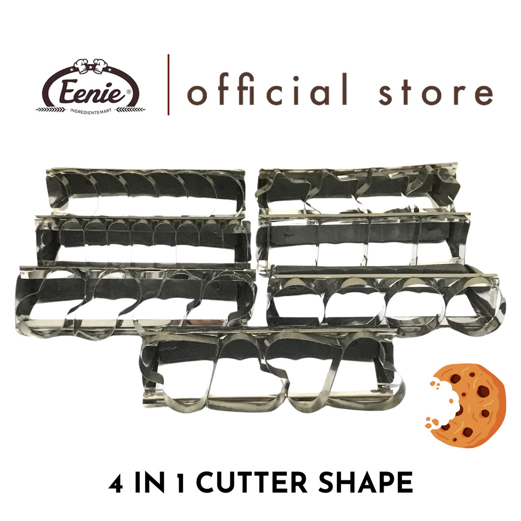 4 IN 1 LINK CUTTER VARIETY SHAPE | RD | SQ | STAR | HALFMOON | OVAL ...