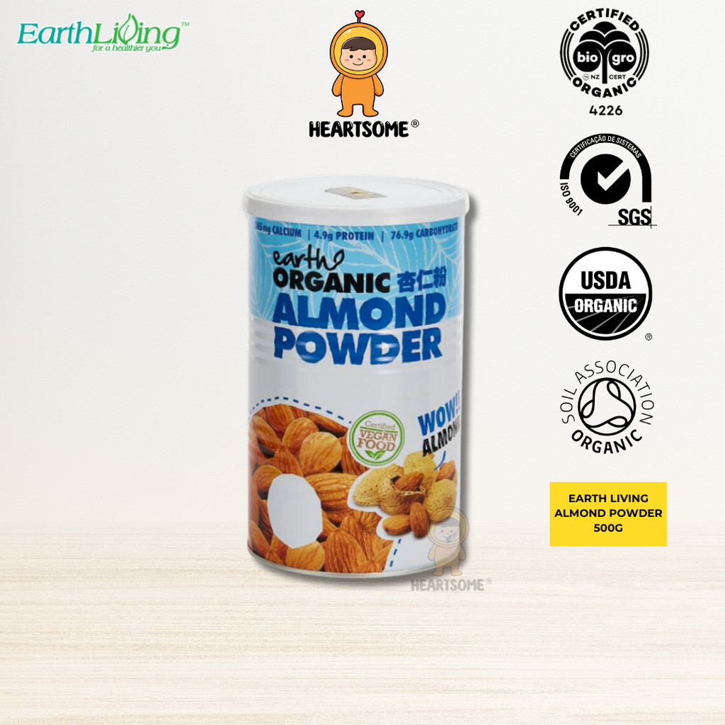 Almond Powder [500 G] [EARTH LIVING] x [HEARTSOME] | Shopee Malaysia