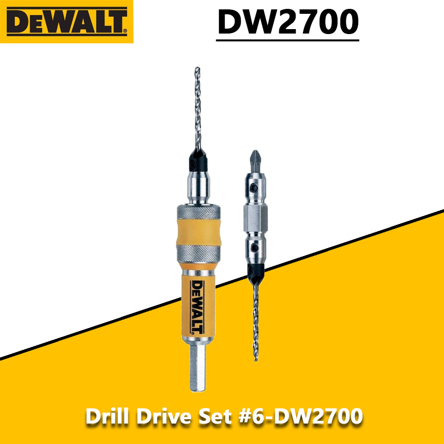 DEWALT DW2700 #6 Drill Drive Set Drill Flip Drive Complete Unit 2in1 ...