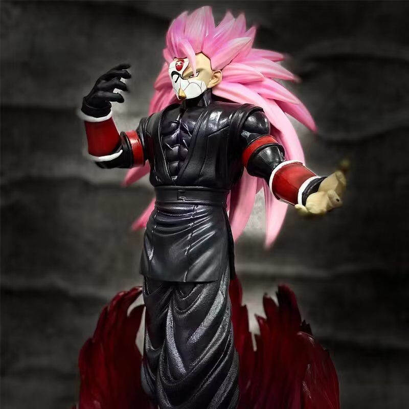 Ball Unique Dragon Gk Saiyan Goku Zamasu Pink Figurine High Quality ...