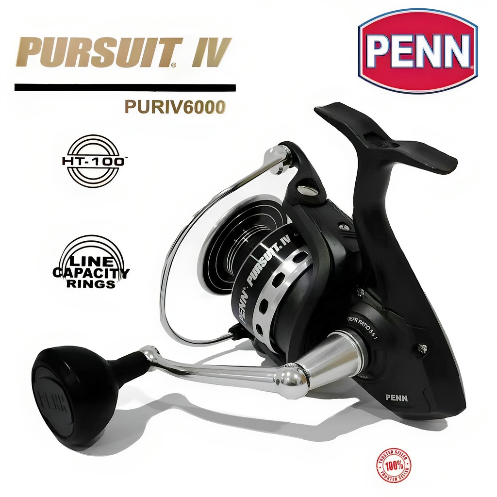 PENN PURSUIT IV FISHING REEL (SPINNING) | Shopee Malaysia